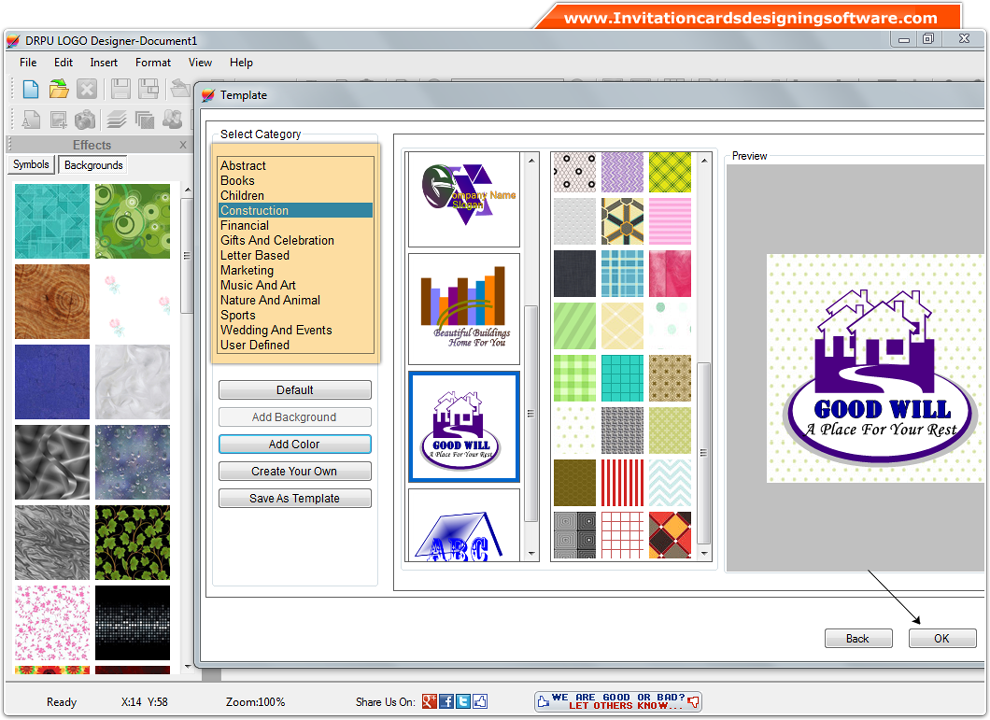 Screenshots of Logo Designing Software for learning how to create ...